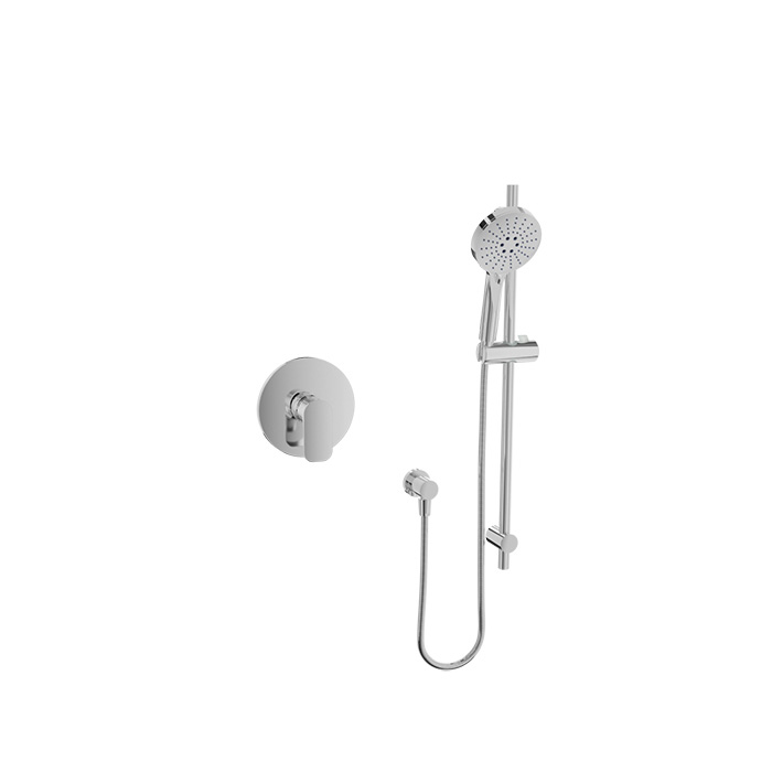 Pressure-balanced shower faucet with sliding hand shower (PEX EXPANSION ...