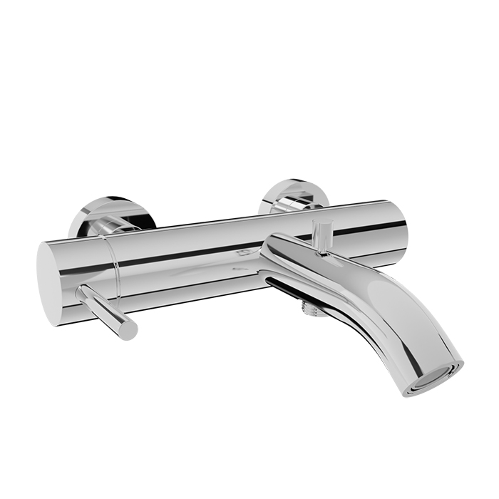 External pressure-balanced valve with bath spout - VAL-2680-PB - BARIL PRO